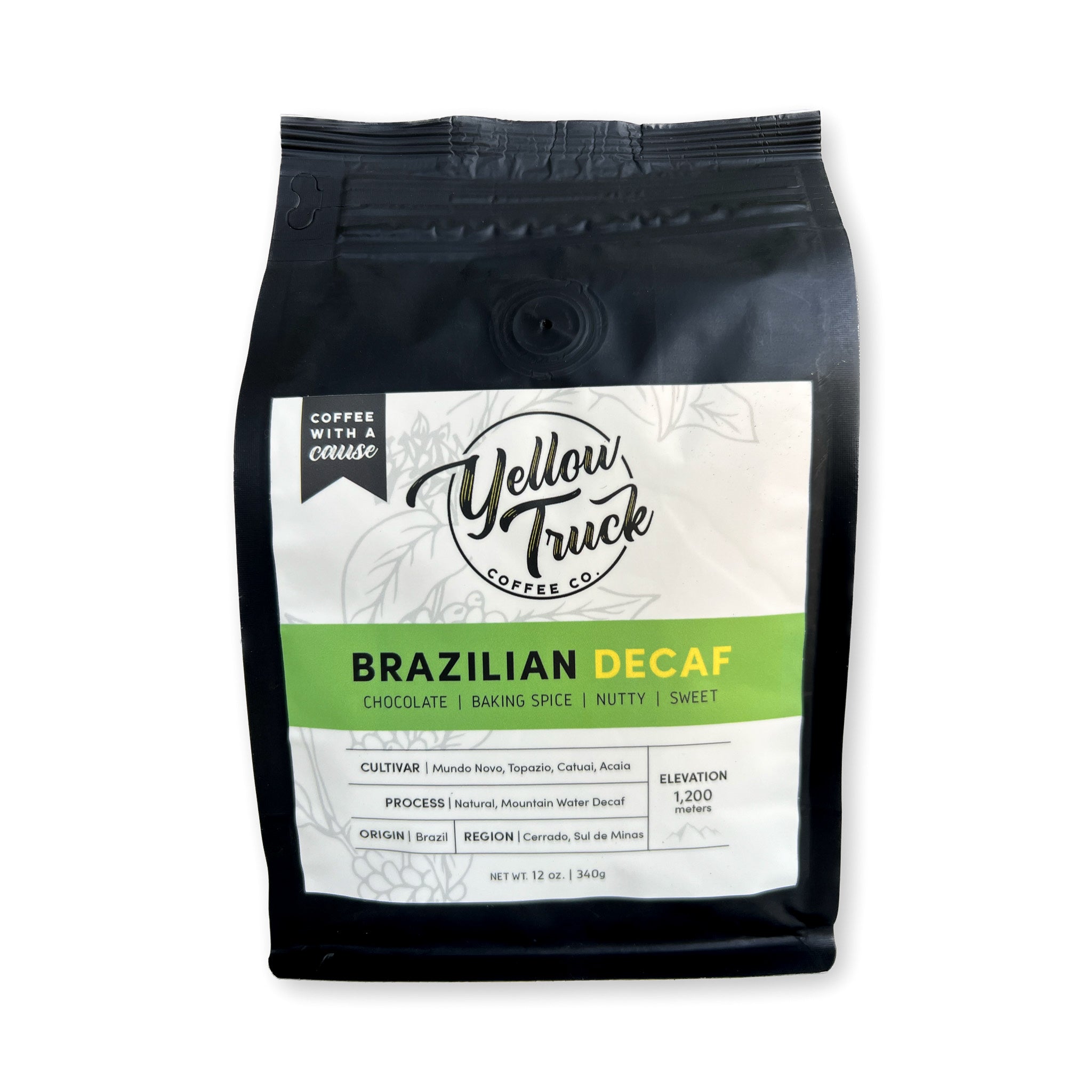 Brazilian Decaf Coffee – Yellow Truck Coffee Co